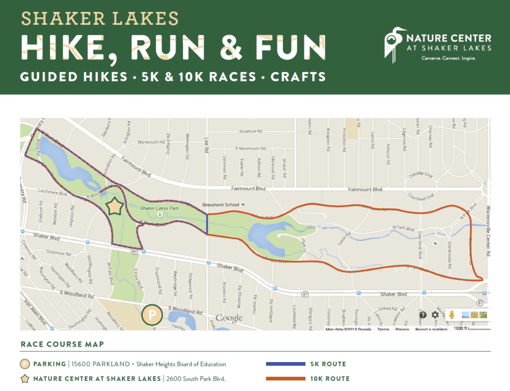 Hike, Run, and Fun 2019 - Nature Center at Shaker Lakes