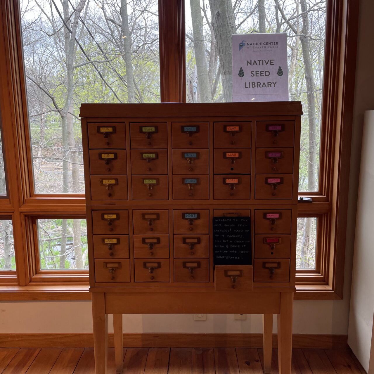 Seed Library - Nature Center at Shaker Lakes